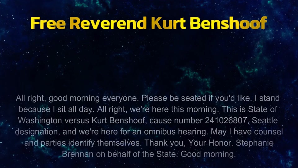 22. 2024-10-04 FREE Reverend Kurt Benshoof - Brighteon.com