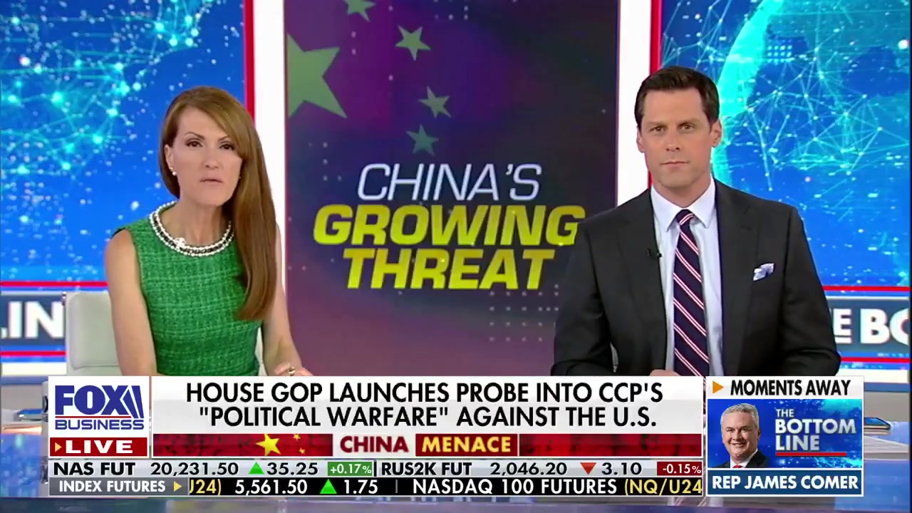 James Comer: We're gonna 'follow the money' in CCP's 'political warfare ...