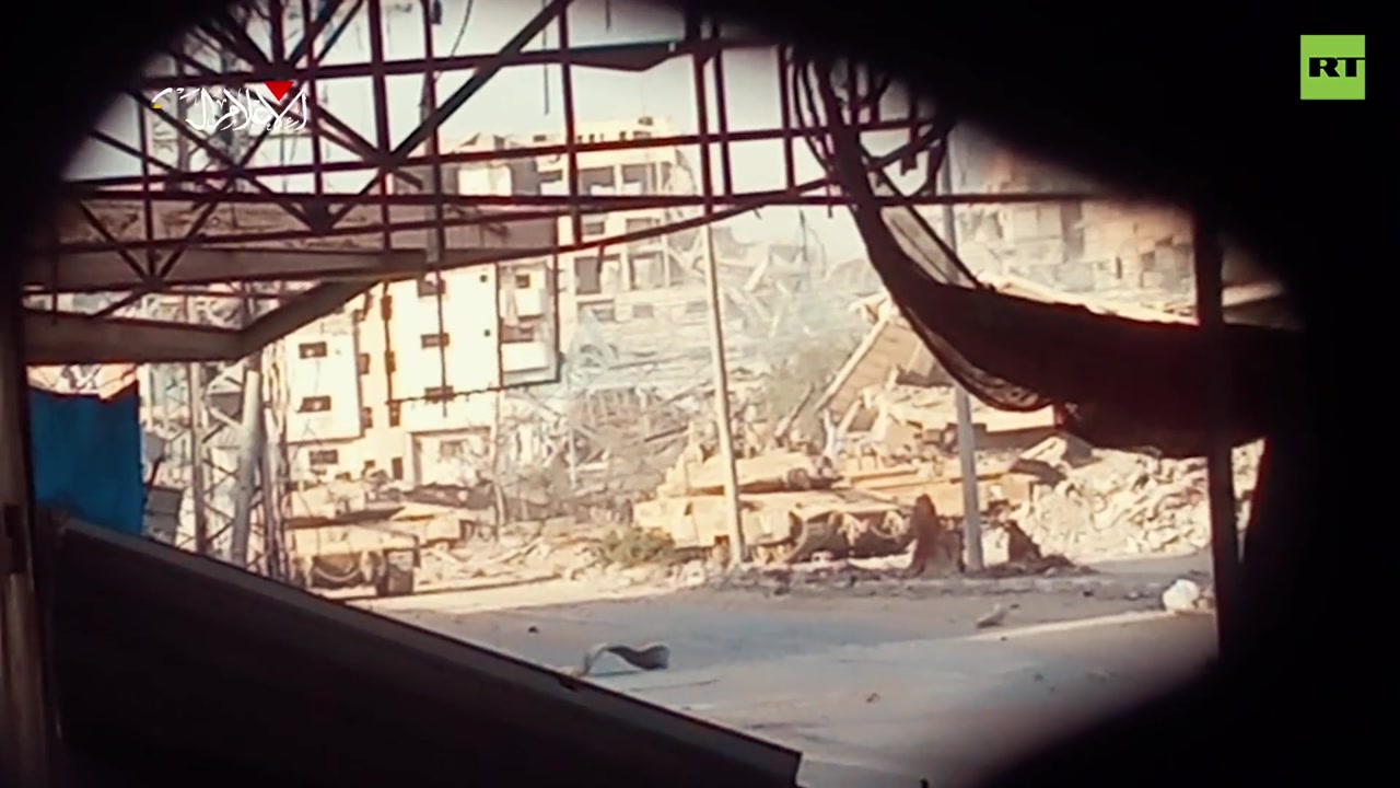 Hamas fighter INCINERATE Israeli tank with ‘Al-Yassin 105’ rocket ...