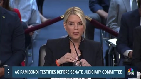 Lady... try to make it less obvious - AG Bondi at Oct. Senate Judiciary ...