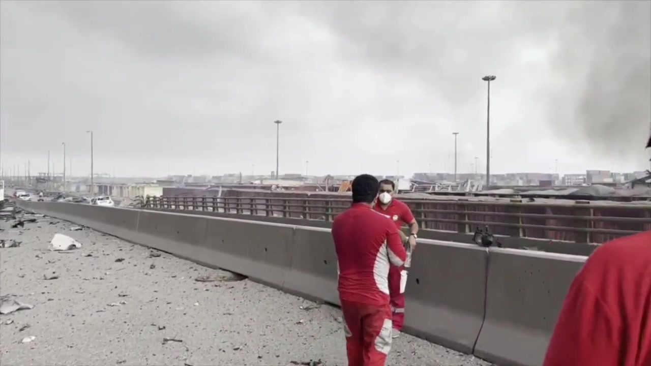 Iran: Rescuers saved a puppy injured in the explosion at Shahid Rajaei ...