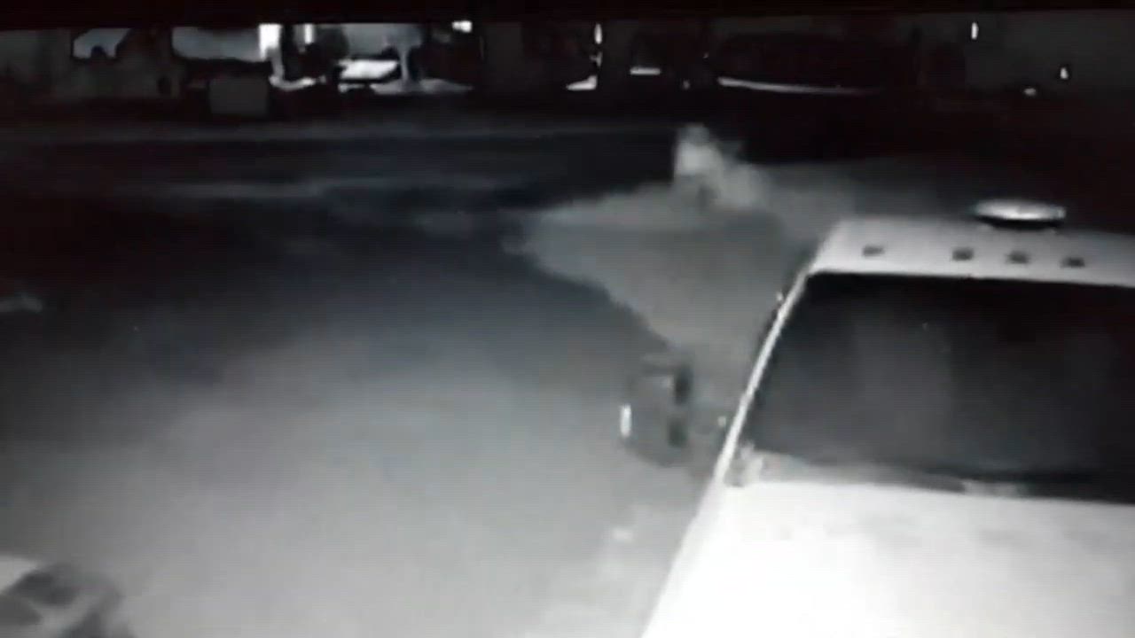 Ghostly entities caught on camera in a housing estate. - Brighteon .com