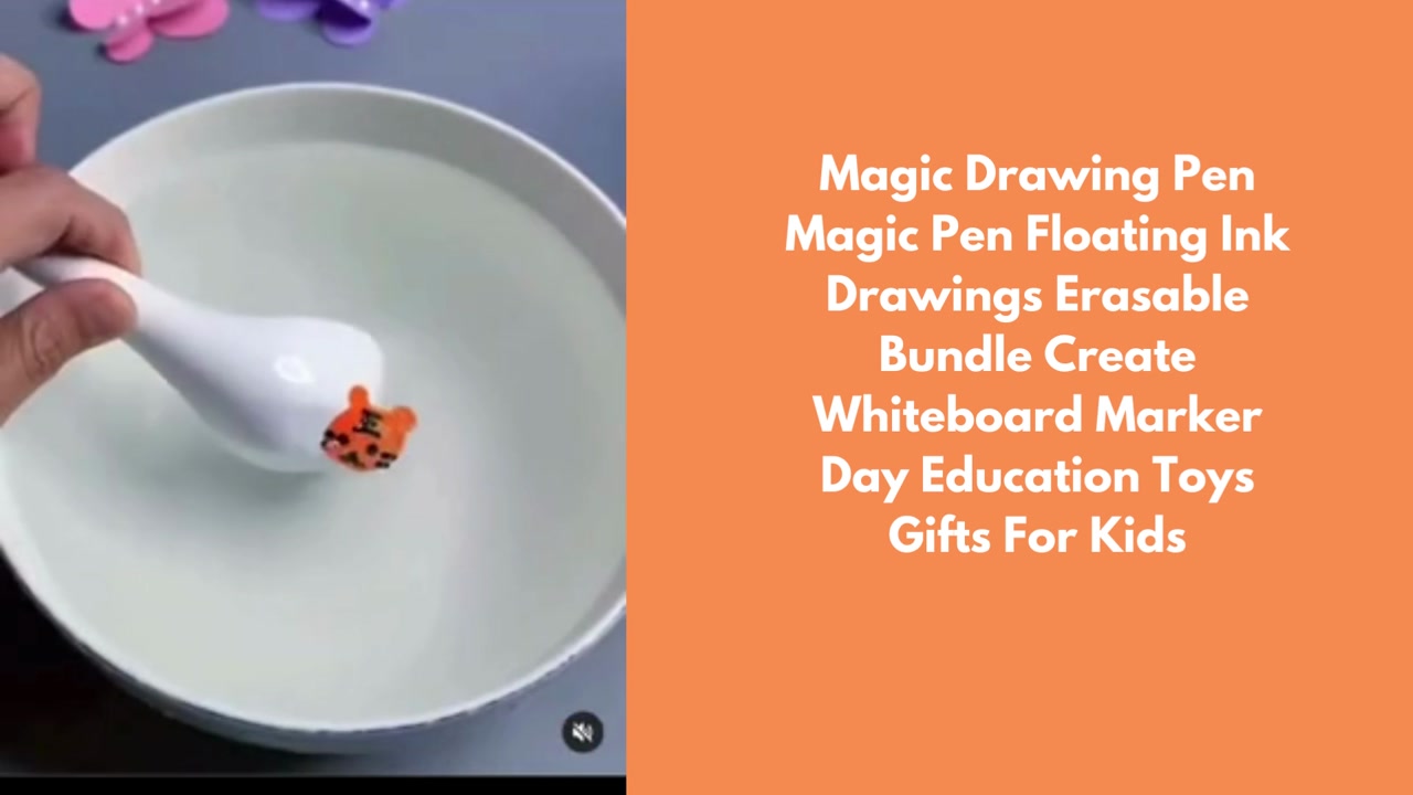 Magic Drawing Pen Magic Pen Floating Ink Drawings Erasable Bundle ...