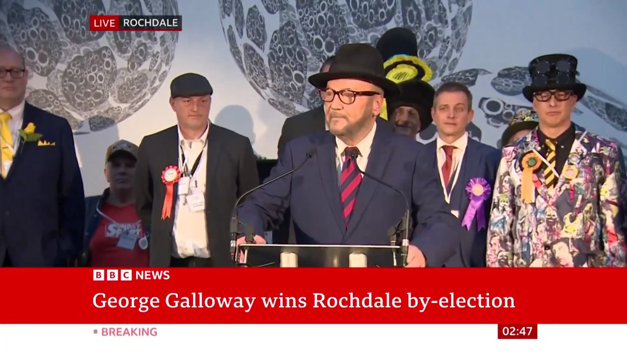 George Galloway sends message to Labor Leader & the UK Prime Minister ...