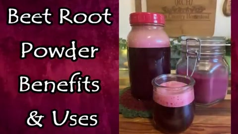 Beet Root Powder Benefits and Uses - Brighteon.com