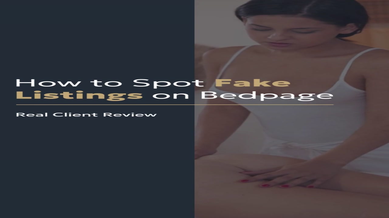 How to Spot Fake Listings on Bedpage – Real Client Review & Tips - Brighteon.com