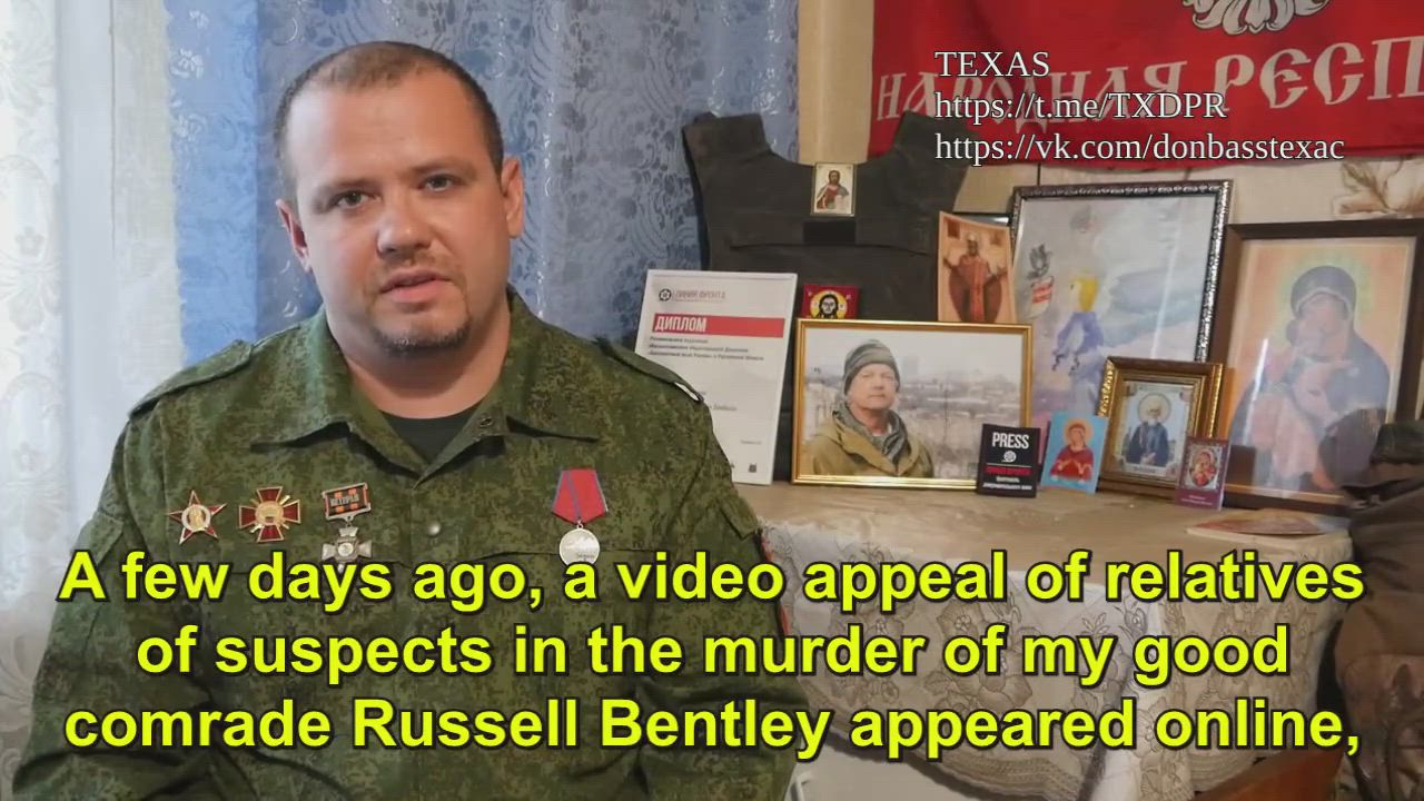 ⚡️Russell 'Texas' Bentley's ⚡️Murder - Vladislav talks about the video ...