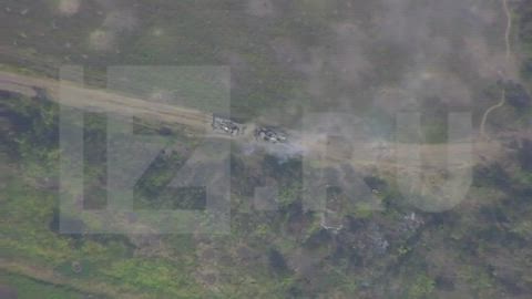 Another "Lancet" Strike - This time a VDV Drone Hits a Ukrainian Tank ...