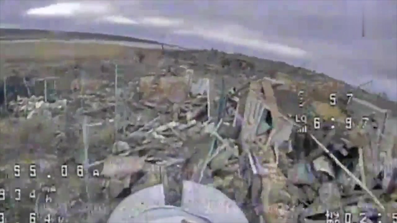 Destruction of Ukrainian Armed Forces positions by FPV drones in the ...