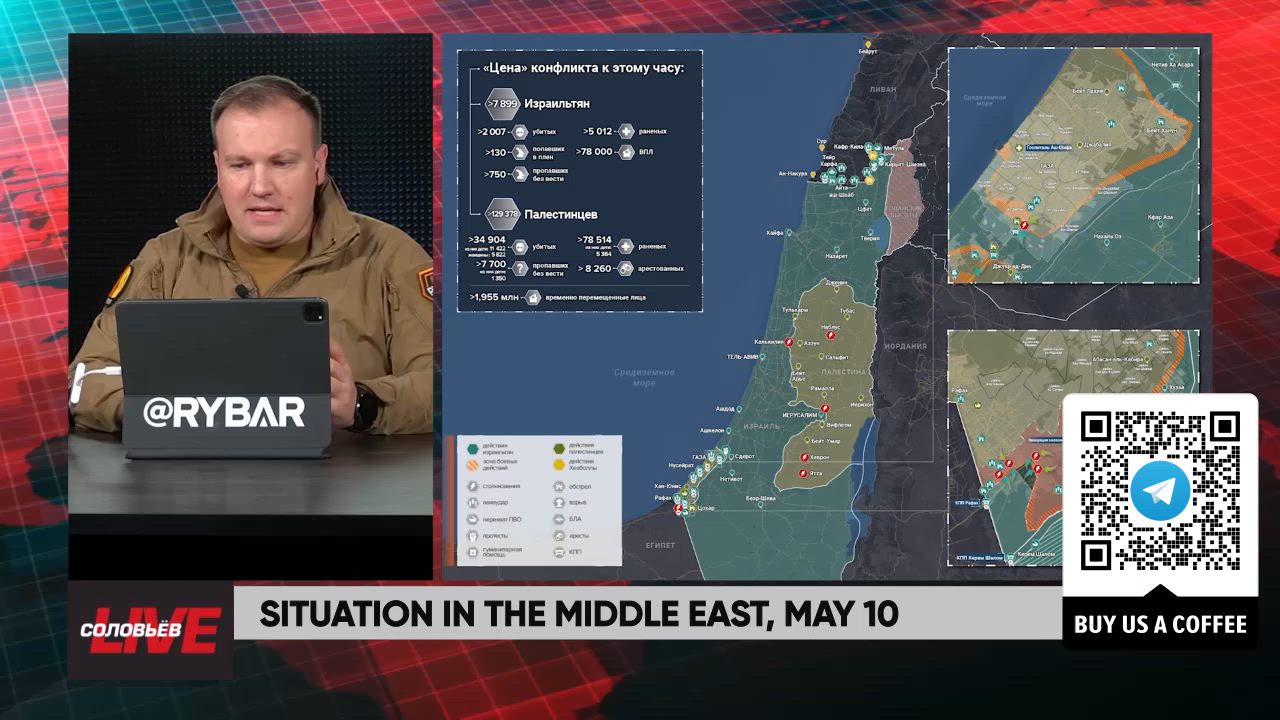 Rybar Live: Situation in the Middle East, May 10 - Brighteon.com