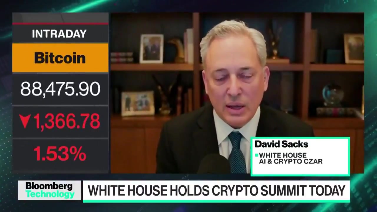 David Sacks: We don't know if 200,000 US Bitcoins are Real - Brighteon.com