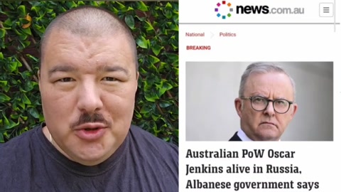 ️CONFIRMED: Captured Australian mercenary Oscar Jenkins is alive in ...