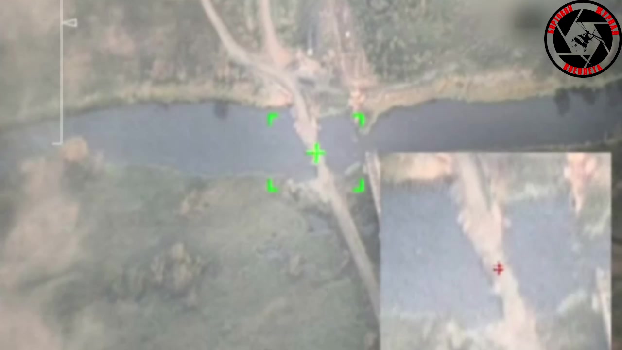 Another Kh-38ML missile attack on the Ukrainian Armed Forces crossing ...