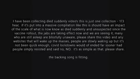 MASSIVE COMPILATION OF DIED SUDDENLY & UNEXPECTED - Brighteon .com