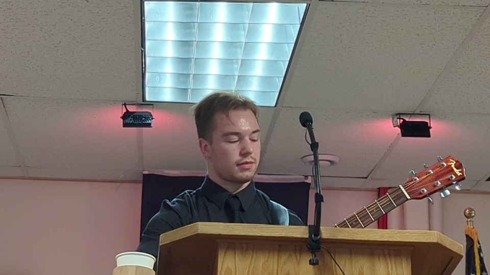 Jeremiah Serino song special 10-27-24 Monday during Missions Conference ...