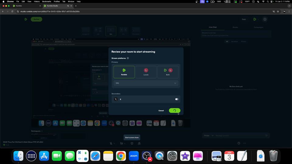 2025 Thus Far | Ed Szall & Matt Skow (TPC #1,656) - Brighteon.com
