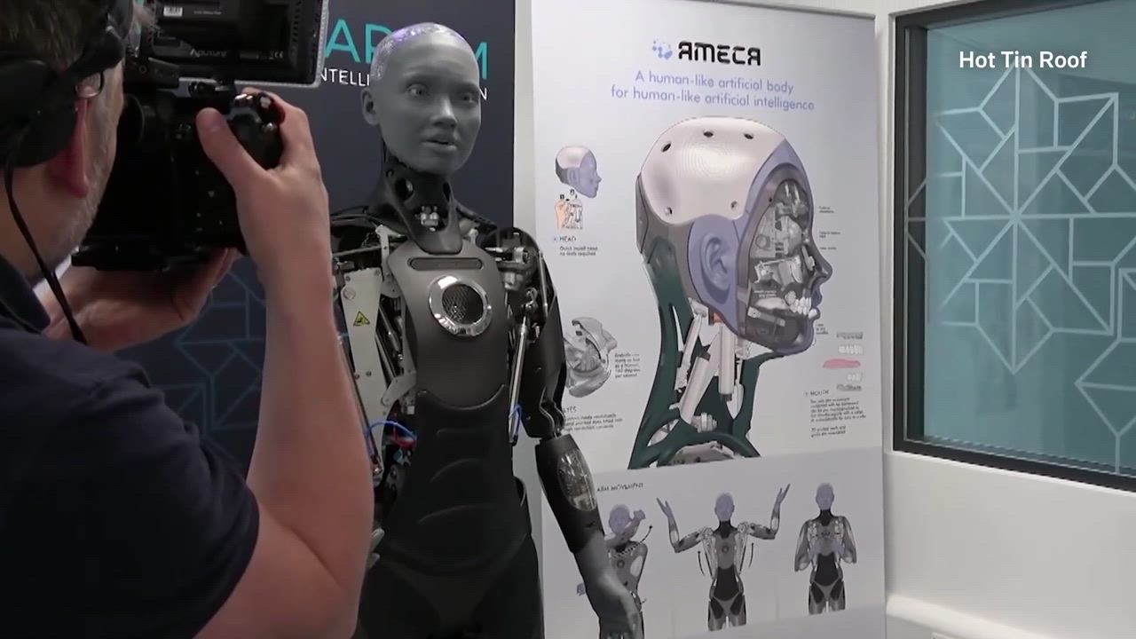 Scottish Students Get Up Close With AI Robot - Brighteon.com