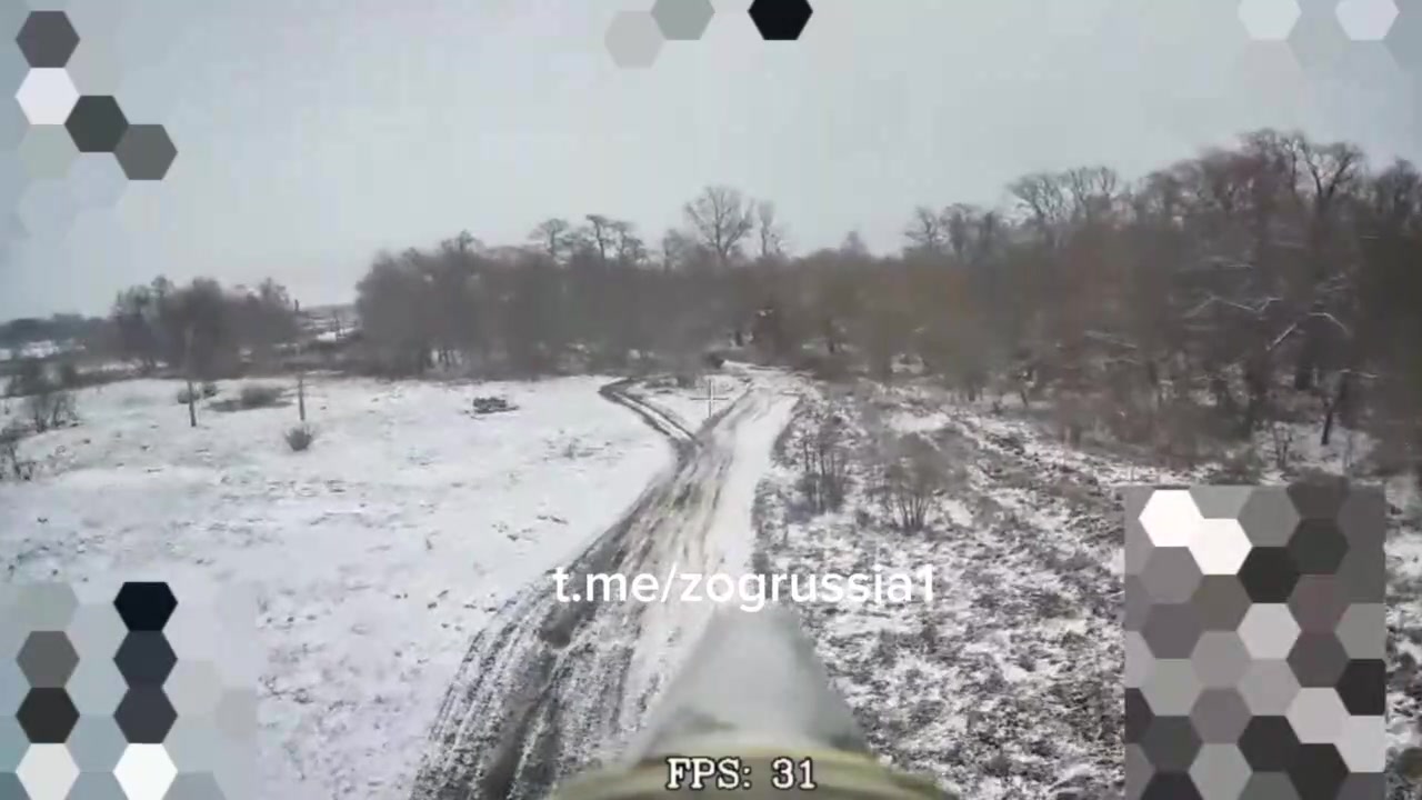 Kursk region FPV drones working on Ukrainian logistics near the ...