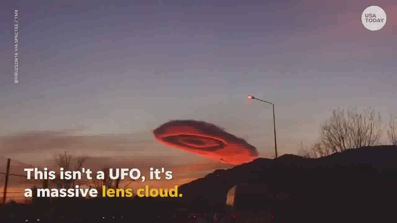 Huge lens cloud in Turkey looks like eery UFO _ USA TODAY - Brighteon.com