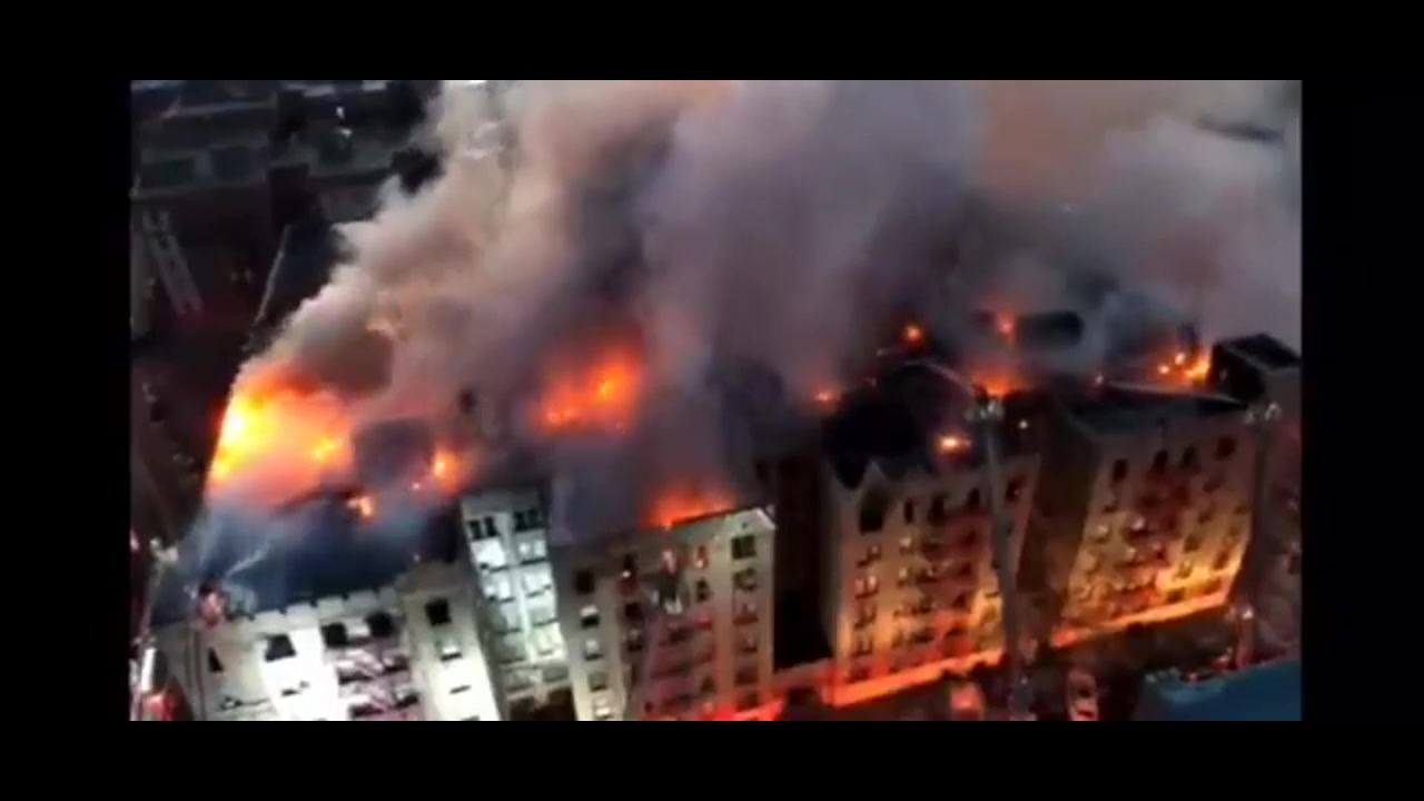 Yesterday, a massive fire in the Bronx, neighborhood in New York City ...