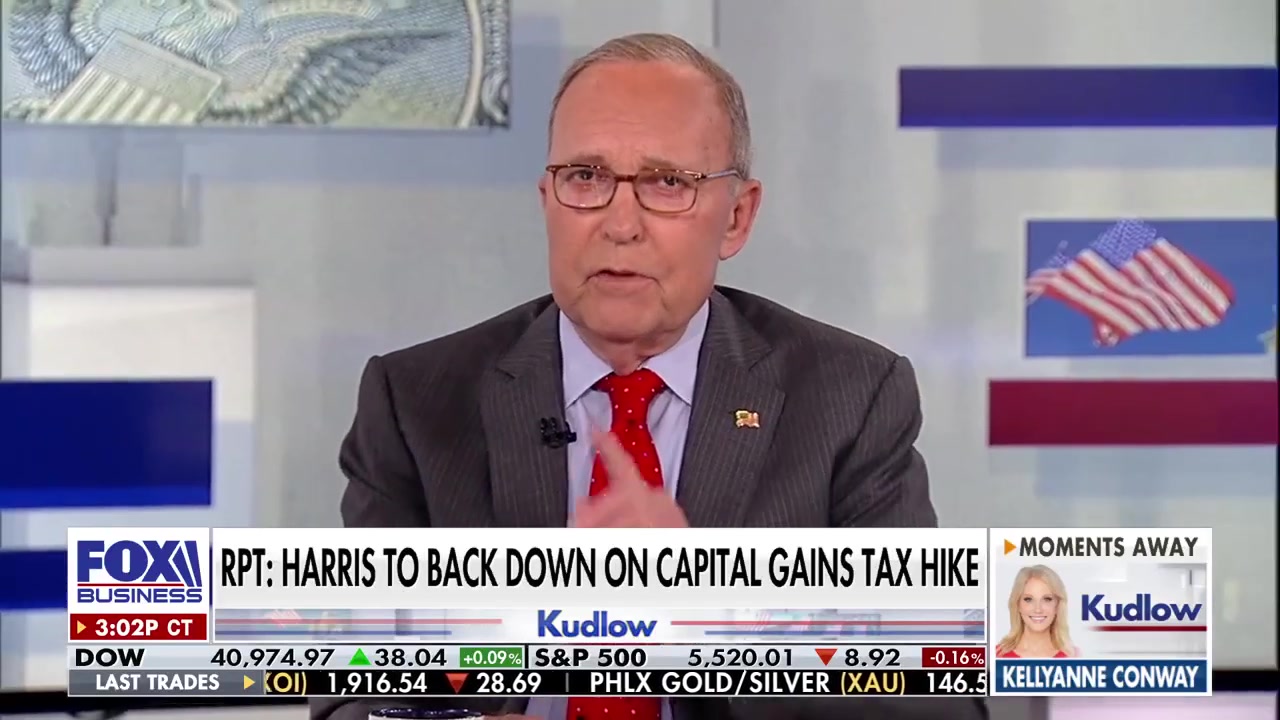 Larry Kudlow: 'Chameleon Kamala' Harris has 'thrown two new flip-flops ...